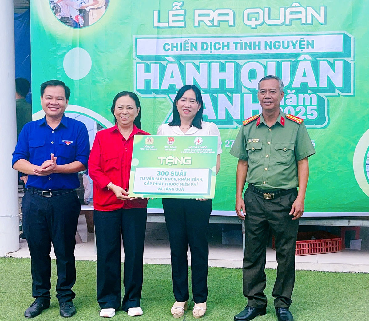 Tuổi trẻ Công an tỉnh An Giang tổ chức Chiến dịch tình nguyện “Hành ...