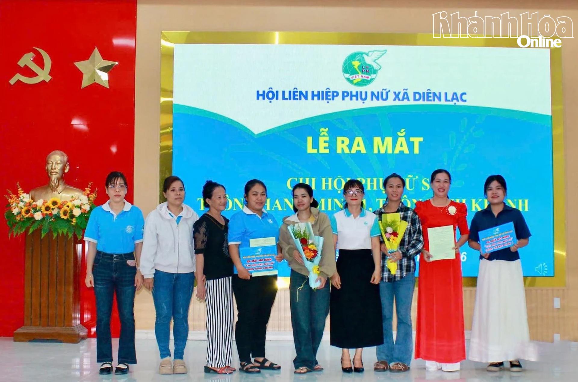 Mặt trận xã Diên Lạc ra mắt các mô hình công nghệ số