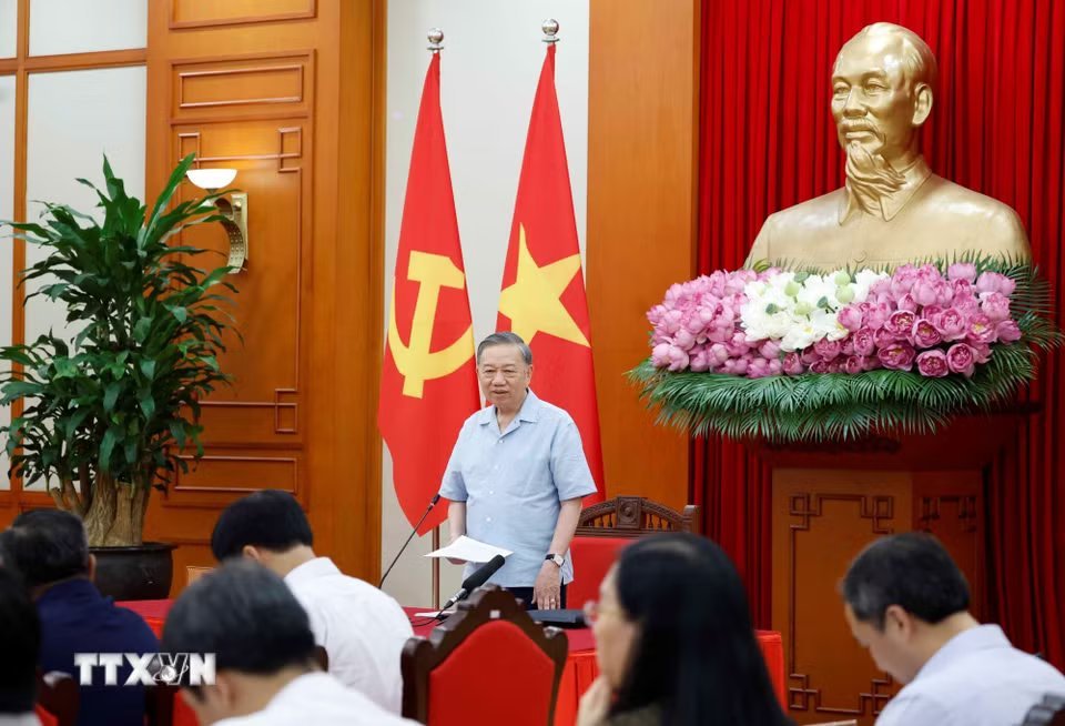 Tổng Bí thư, Chủ tịch nước Tô Lâm: Chuyển từ sắp xếp xong bộ máy sang ...