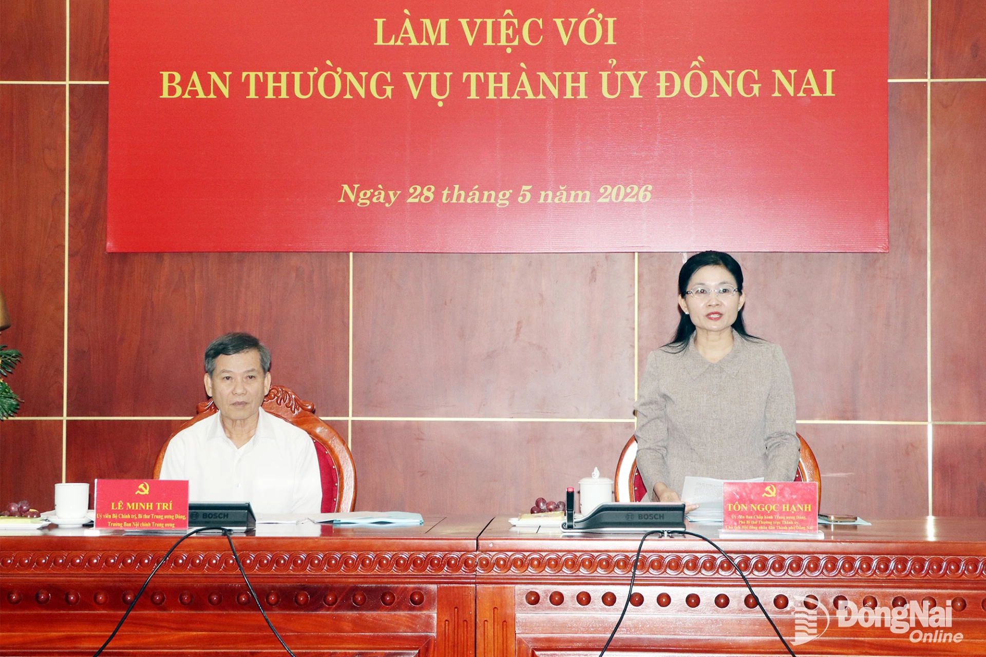 Đoàn kiểm tra, giám sát số 22 của Bộ Chính trị, Ban Bí thư làm việc với ...