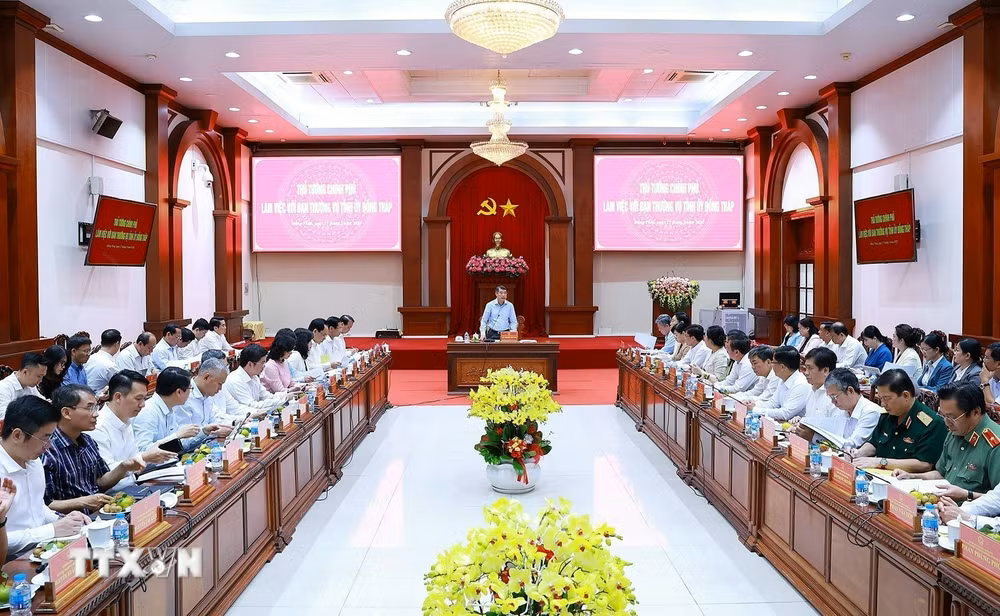 Thủ tướng Lê Minh Hưng: Đồng Tháp phải khai thác hiệu quả dư địa phát ...